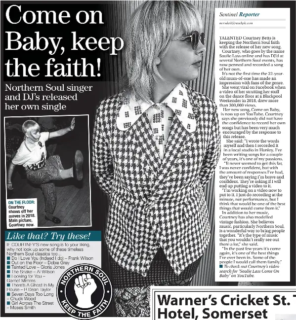Come on Baby, keep the faith! - PressReader