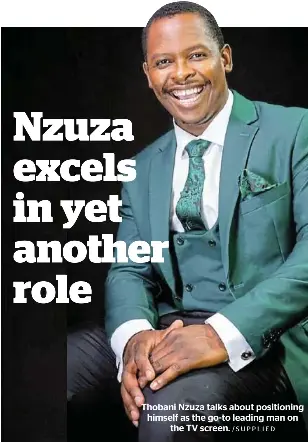 Nzuza excels in yet another role - PressReader