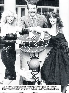 We look back to the arrival of Dusty Bin and 3-2-1 on TV 40 years ago ...