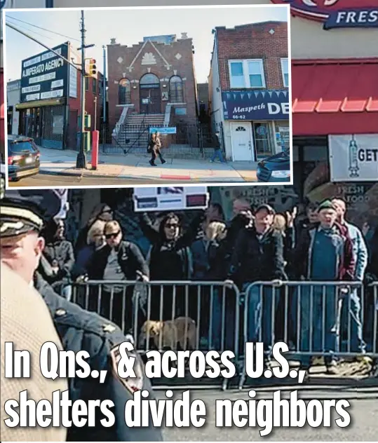 In Qns., & across U.S., shelters divide neighbors - PressReader