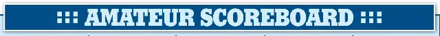 AMATEUR SCOREBOARD ::: - PressReader