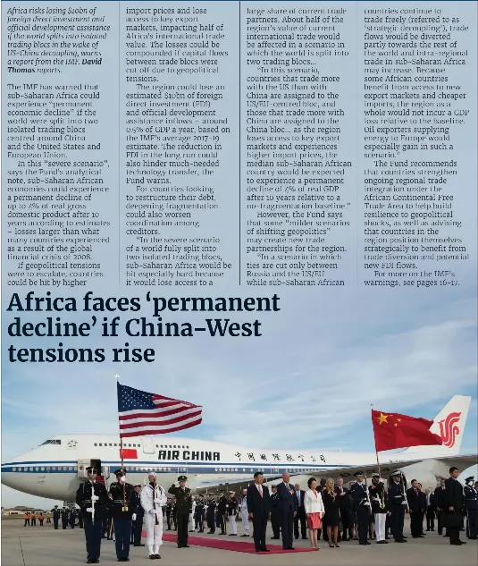 Africa faces ‘permanent decline’ if China-West tensions rise - PressReader
