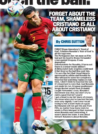 Now it’s official: Ronaldo did NOT touch the ball! - PressReader