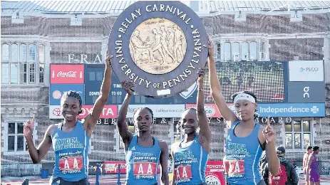 Hydel could go for the 4x400m record next year - PressReader