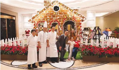 Look! What is this 11-meter-gingerbrea­d house made of? - PressReader