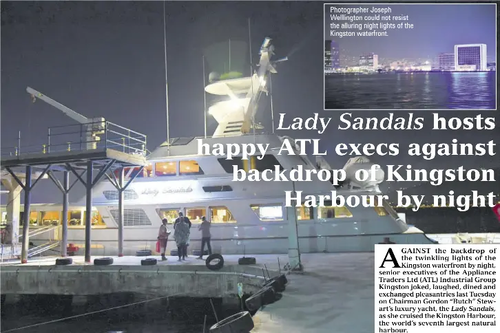 Lady Sandals hosts happy ATL execs against backdrop of Kingston Harbour ...