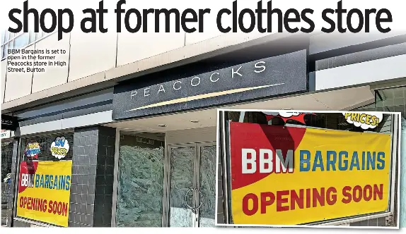 New bargain outlet sets up shop at former clothes store - PressReader