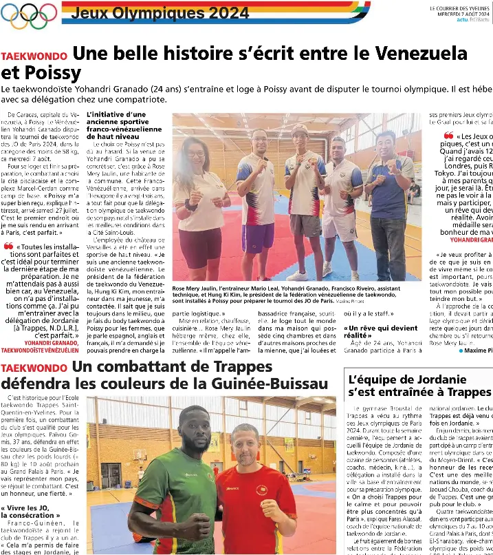 Une belle histoire s’écrit entre le Venezuela et Poissy - PressReader