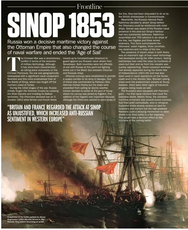 THE BATTLE OF SINOP, 1853 - PressReader