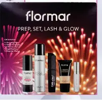 GIFT SET Flormar Prep, Set, Lash and Glow Gift Set - PressReader