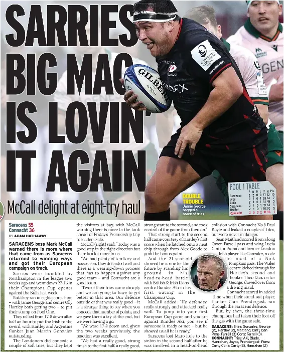 SARRIES BIG MAC IS LOVIN’ IT AGAIN - PressReader