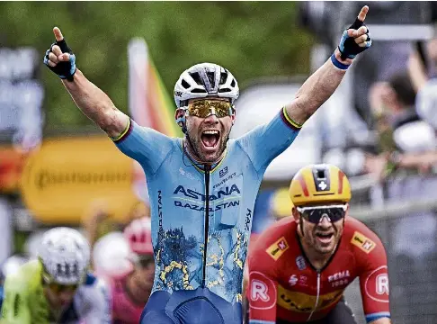 Cavendish cycles into Tour history - PressReader