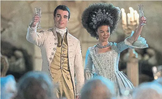 Opulent gowns and elaborate waistcoats top Bridgerton look - PressReader