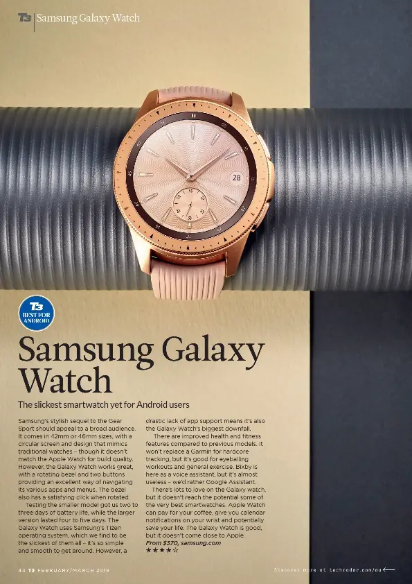 Samsung Galaxy Watch - PressReader