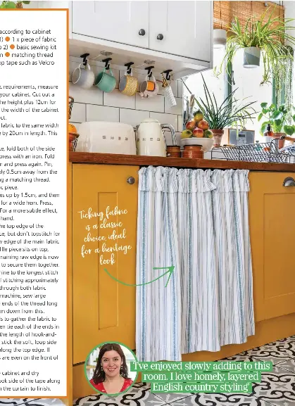 RUFFLE cabinet curtain - PressReader