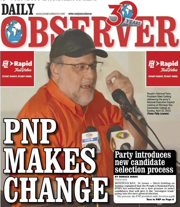 PNP MAKES CHANGE - PressReader
