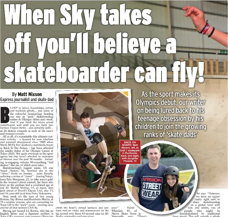 When Sky takes off you’ll believe a skateboard­er can fly! - PressReader