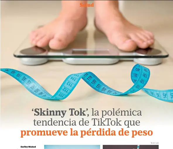 ‘Skinny Tok’, la polémica tendencia de Tiktok que promueve la pérdida ...