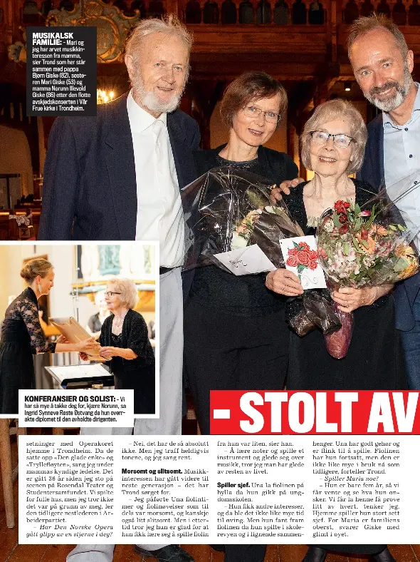 STOLT AVDEG – MAMMA! - PressReader