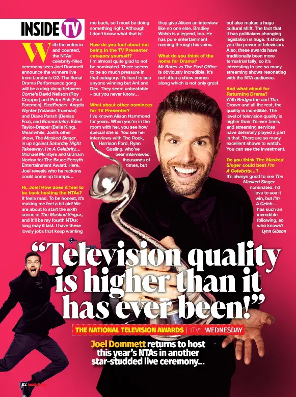 “Television quality is higher than it has ever been!” - PressReader
