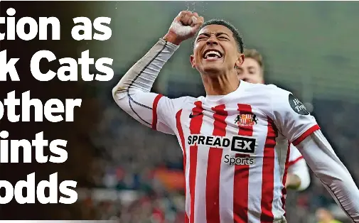 Jobe-lation as the Black Cats take another three points under Dodds - PressReader