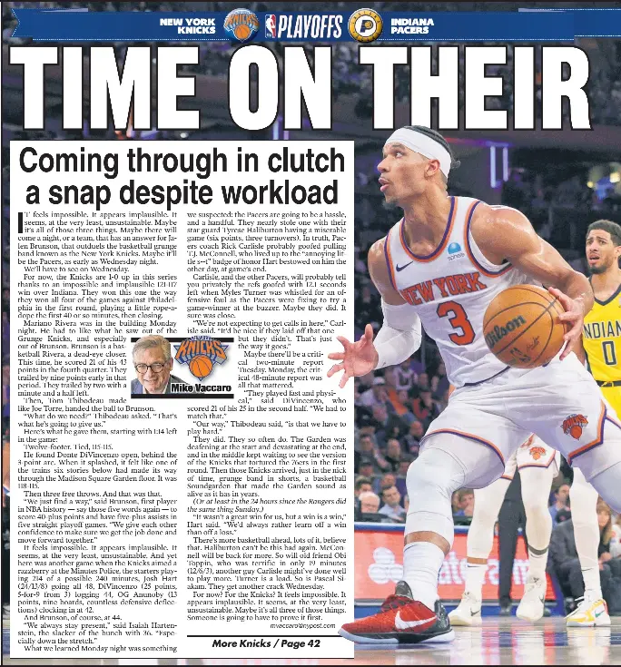 TIME ON THEIR SIDE - PressReader