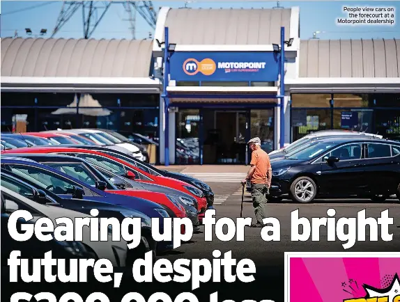 Gearing up for a bright future, despite £300,000 loss - PressReader