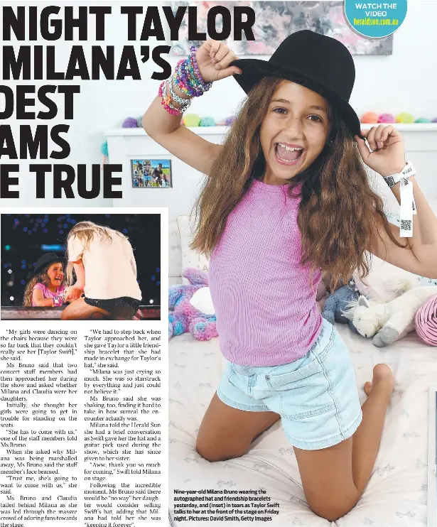 THE NIGHT TAYLOR FAN MILANA’S WILDEST DREAMS CAME TRUE - PressReader