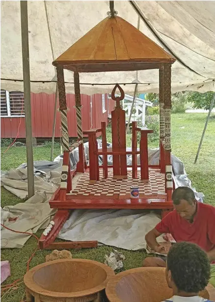 Lemaki Craft Artifacts for Lau chief - PressReader