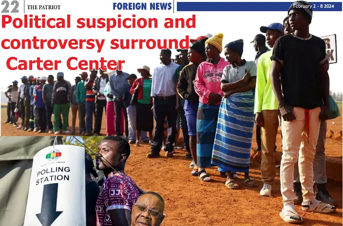 Political suspicion and controvers­y surround Carter Center - PressReader