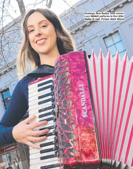 BUSKING WIN IS MUSIC TO LUCY’S EARS - PressReader
