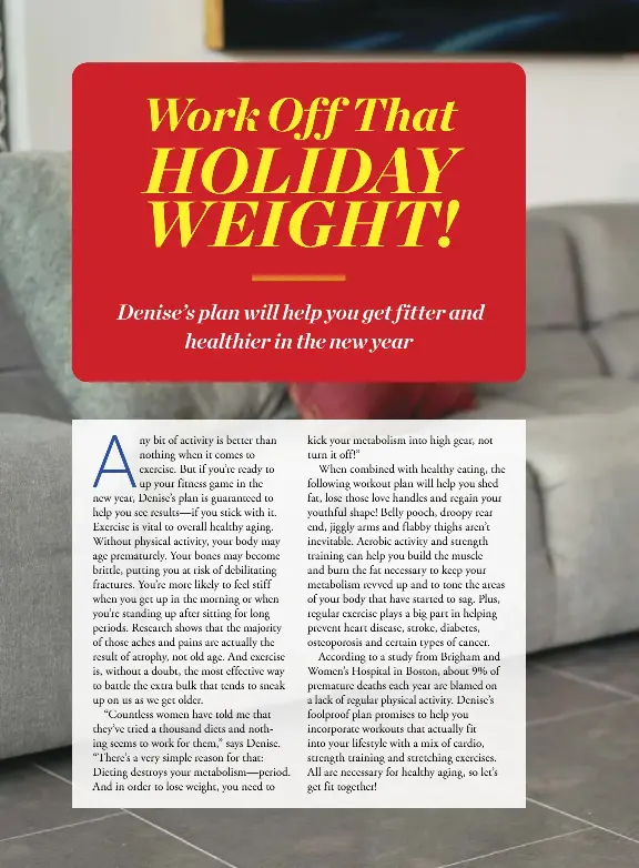 Work Off That HOLIDAY WEIGHT! - PressReader