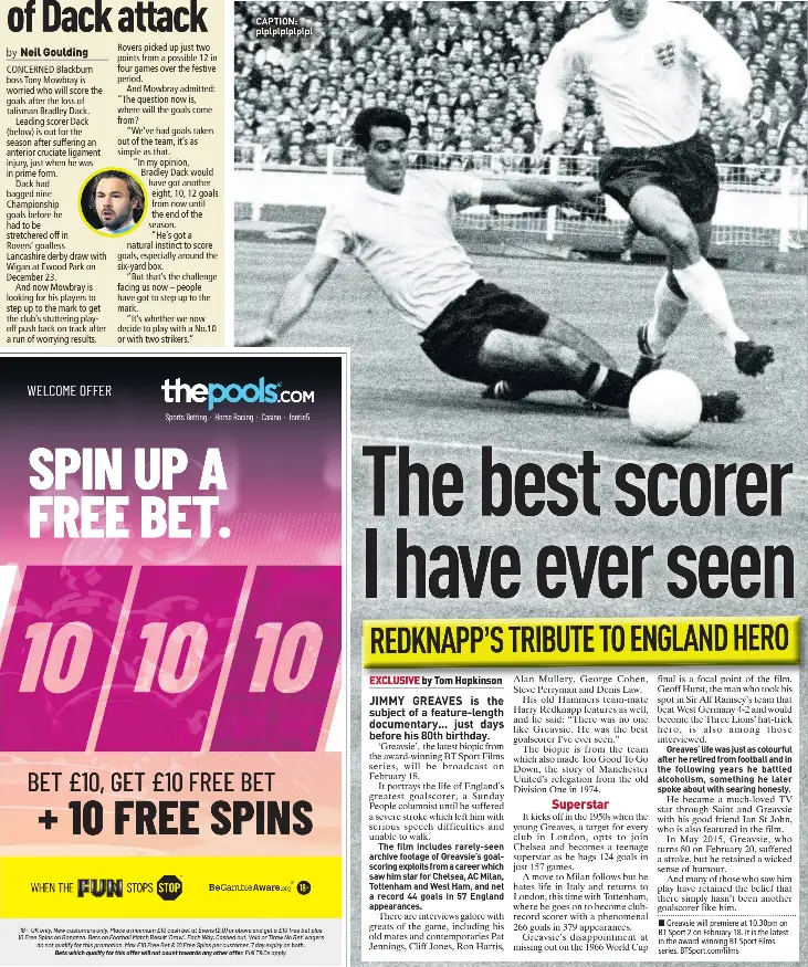 Mowbray lack of Dack attack - PressReader