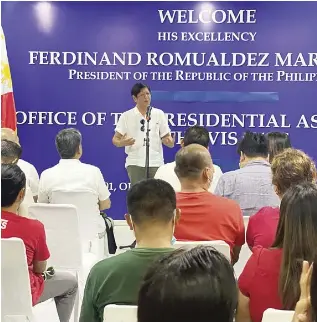 BBM vows progress for whole country - PressReader