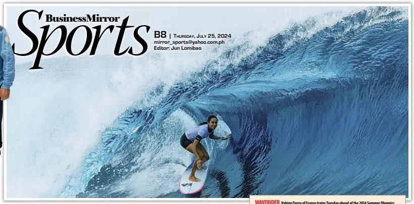 Proud, strong Team Philippine­s in Olympics opening–tolentino Sports - PressReader