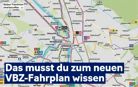 Das musst du zum neuen Vbz-fahrplan wissen - PressReader