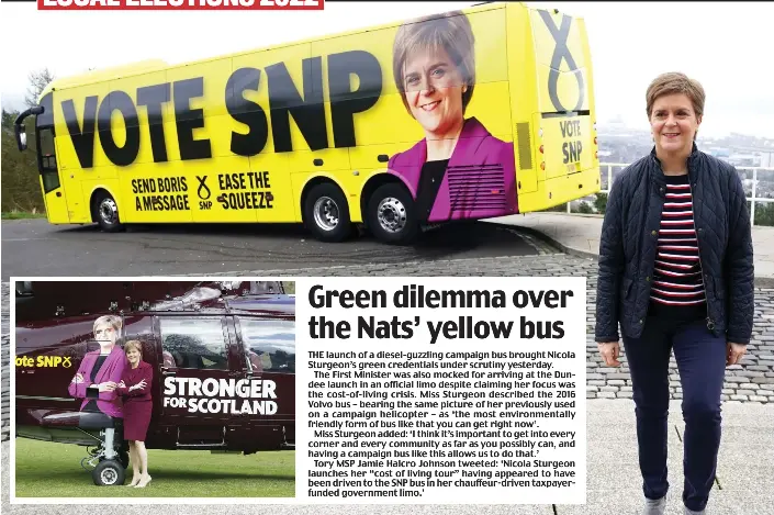 Green dilemma over the Nats’ yellow bus - PressReader