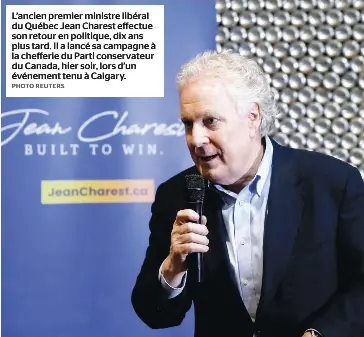 Charest touche la corde sensible des Albertains - PressReader