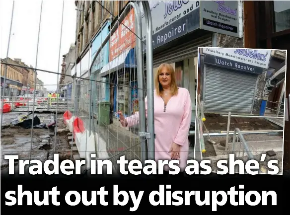 Trader in tears as she’s shut out by disruption nd - PressReader