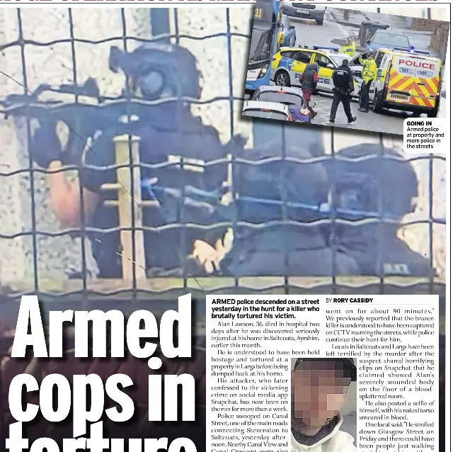 Armed cops in torture murder swoop - PressReader