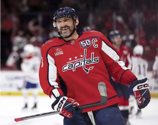 Ovechkin joue avec la même passion qu’à ses débuts - PressReader
