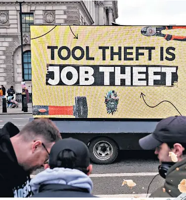 The tool theft epidemic costing Britain’s tradesmen millions - PressReader