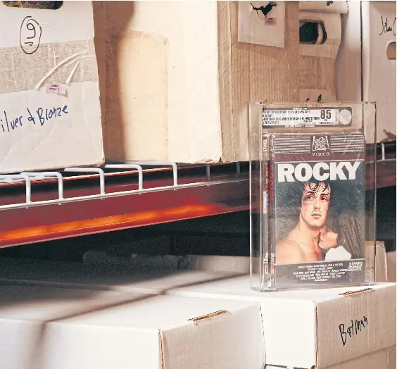Yes, people will pay $27,500 for an old ‘Rocky’ tape. Here’s why. - PressReader