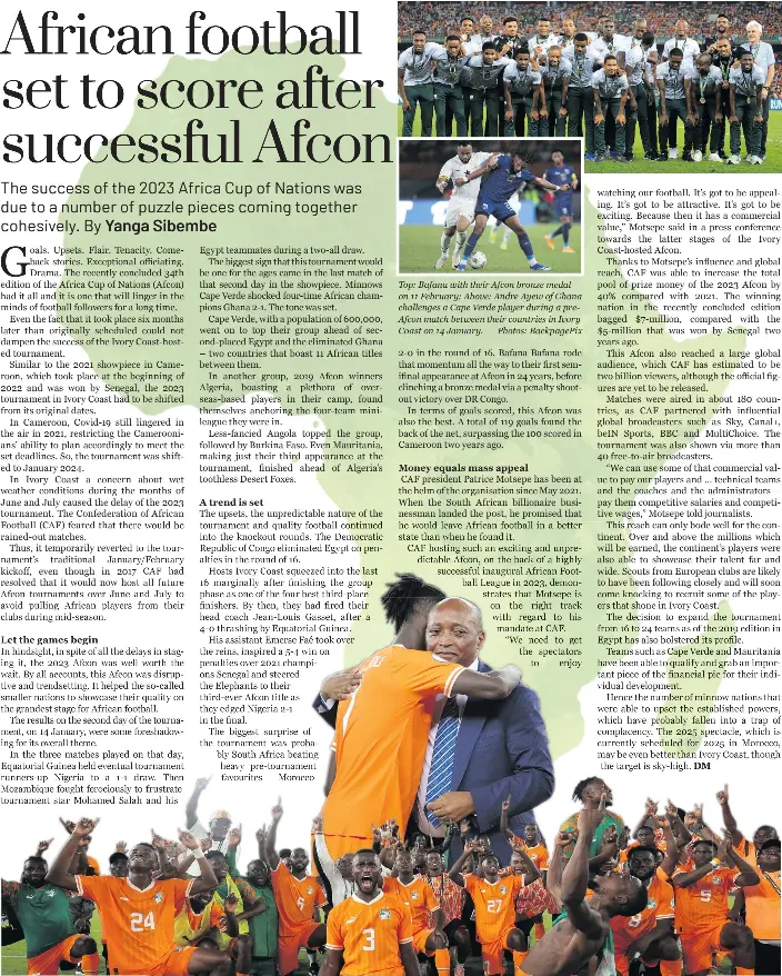 African football set to score after successful Afcon - PressReader