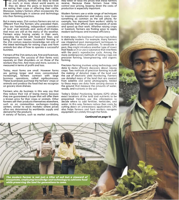 MODERN-DAY FARMERS - PressReader