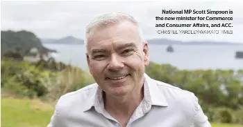 Introducin­g Scott Simpson, new Government minister - PressReader