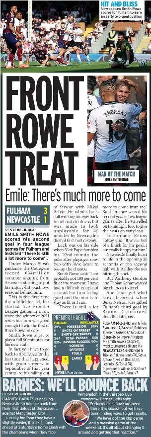 FRONT ROWE TREAT - PressReader