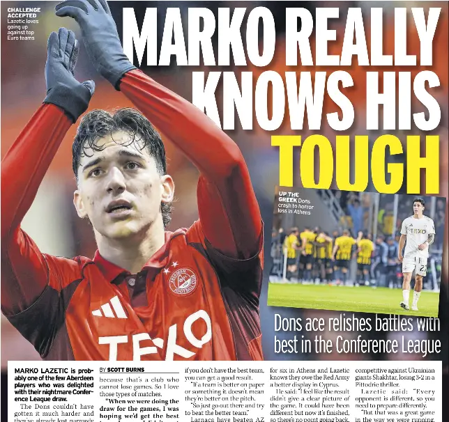 MARKO REALLY KNOWS HIS TOUGH - PressReader