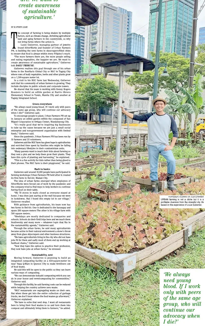 Farms in financial hubs? Ask Louie - PressReader