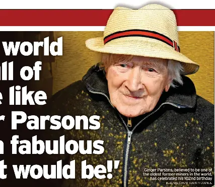‘If the world was full of people like Ginger Parsons what a fabulous ...